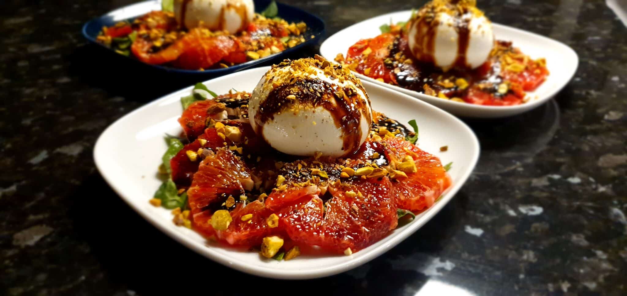 Burrata med blodapelsin - Katarinas Spis
